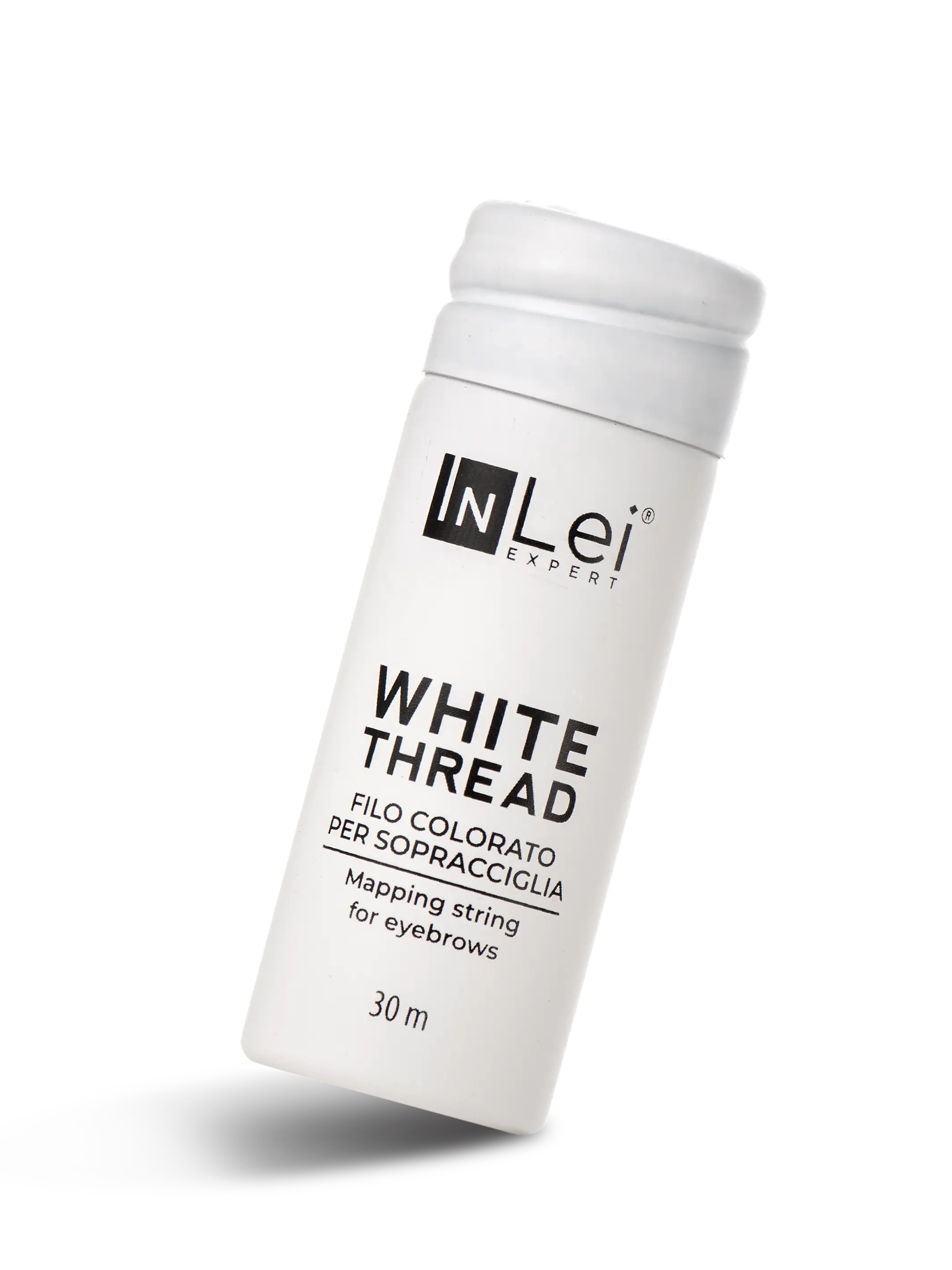 WHITE THREAD | filo bianco per progettazione sopracciglia 30m – lashINbrow
