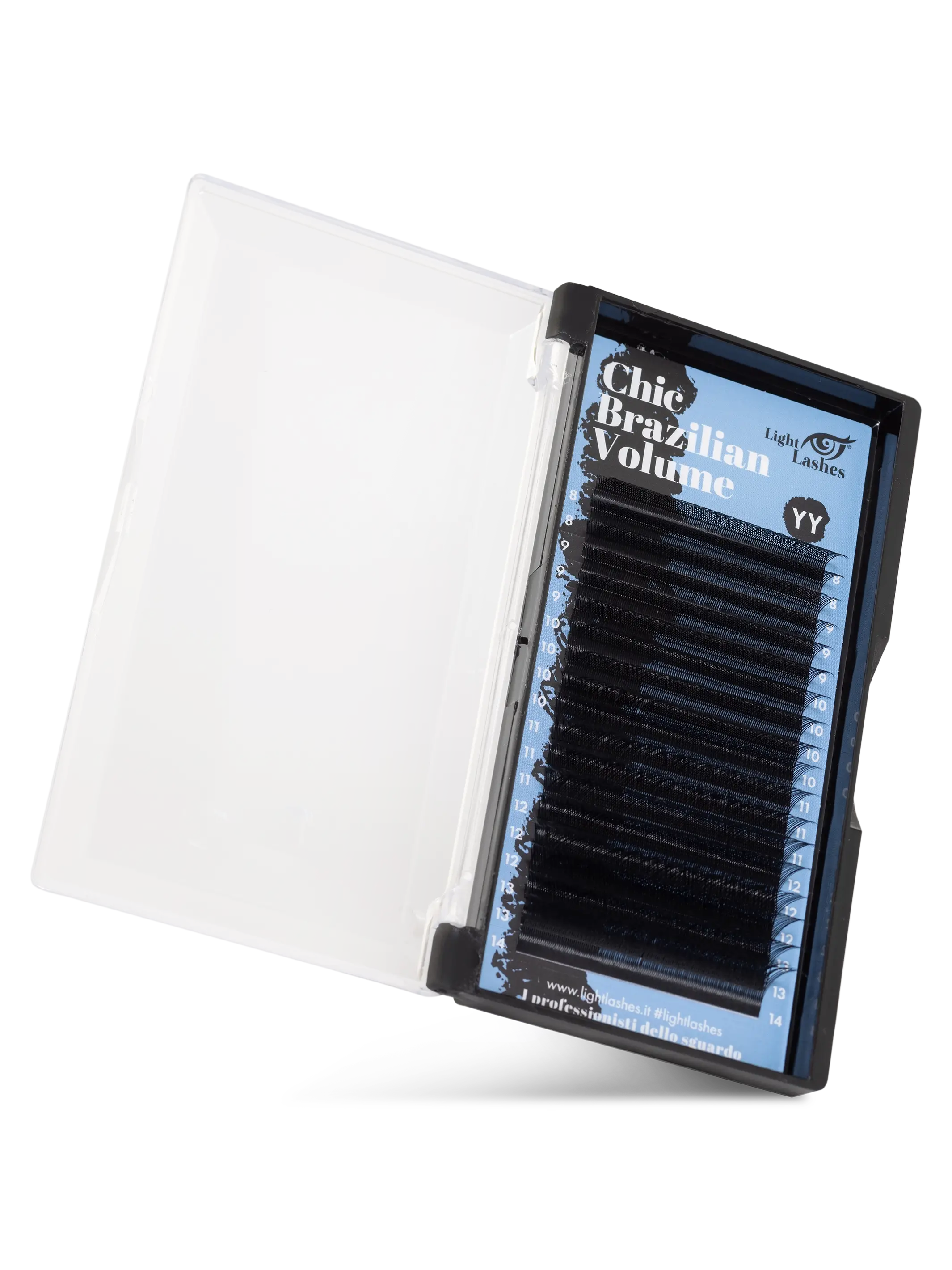 CHIC BRAZILIAN VOLUME YY CC-curl | Black Collection 18 strisce